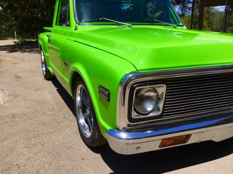 #636 - 1971 Chevrolet Stepside Pickup Custom | MAG Auctions