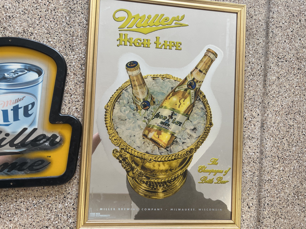 #M121 - Miller Beer Signs | MAG Auctions