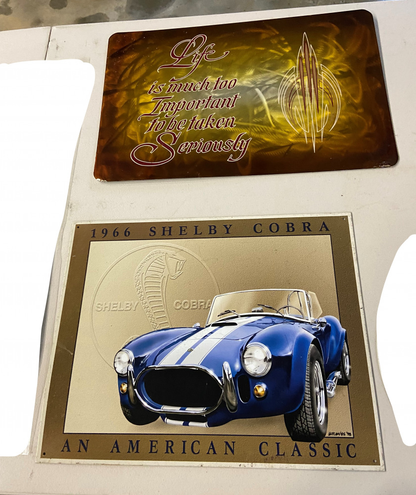 #M124 - Automobile Signs | MAG Auctions