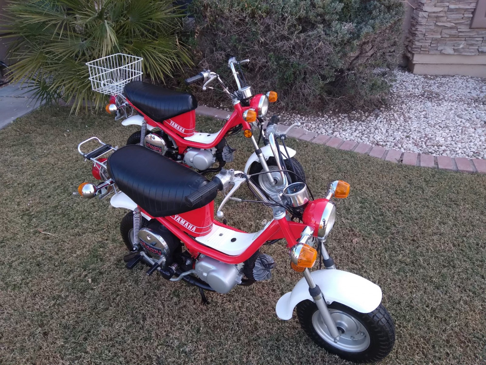 #115 - 1980 Yamaha Mini Bikes - As a pair w/ lot 114 | MAG Auctions