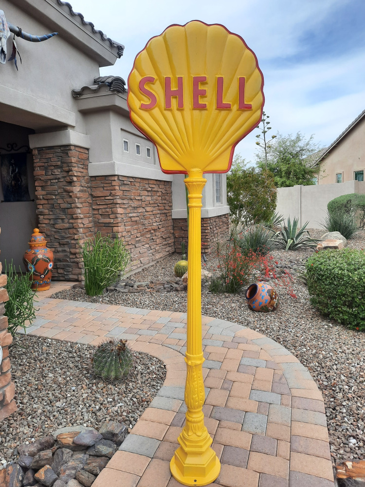 #M106 - Shell Gas Sign | MAG Auctions