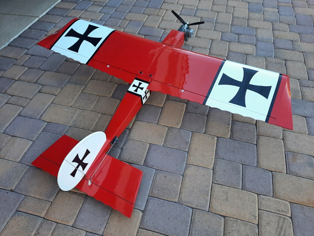 #M022 - Red Baron Remote Controlled Airplane | MAG Auctions