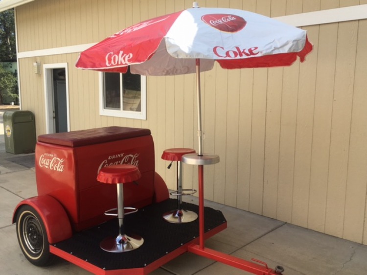 #140 - Custom Coke Cola Trailer | MAG Auctions