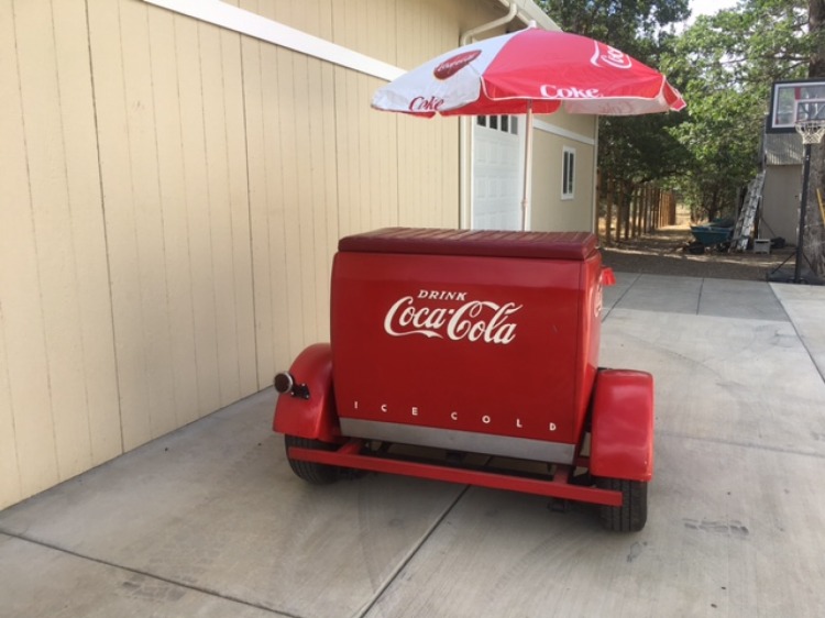 #140 - Custom Coke Cola Trailer | MAG Auctions