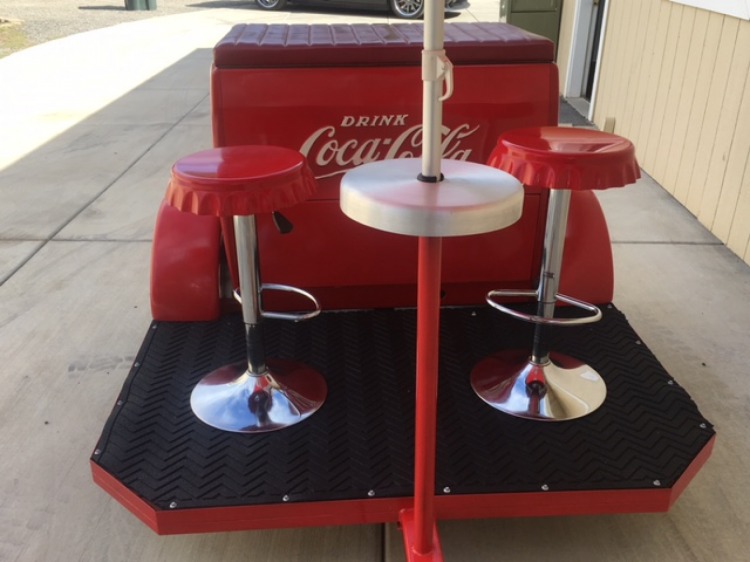 #140 - Custom Coke Cola Trailer | MAG Auctions