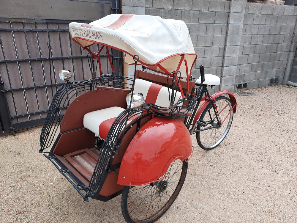 #M193 - Vintage Original Vietnam Rickshaw | MAG Auctions