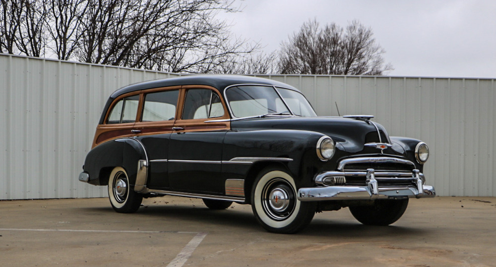 #350 - 1951 Chevrolet Custom woody wagon 4 door | MAG Auctions