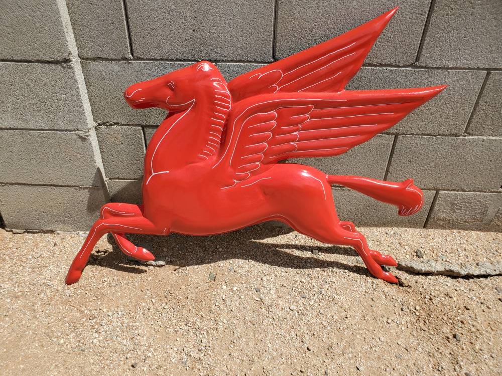 #M139 - Cast Aluminium Pegasus Wallmount | MAG Auctions
