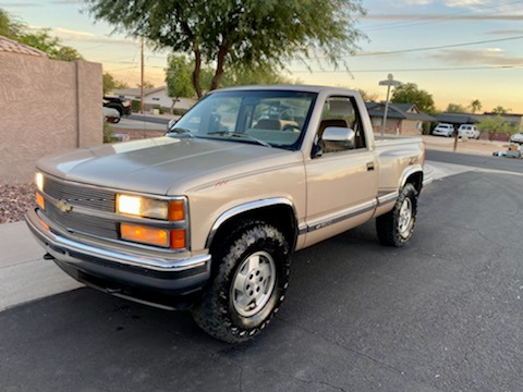 #301 - 1993 Chevrolet Silverado Z71 Stepside Regular Pickup | MAG Auctions