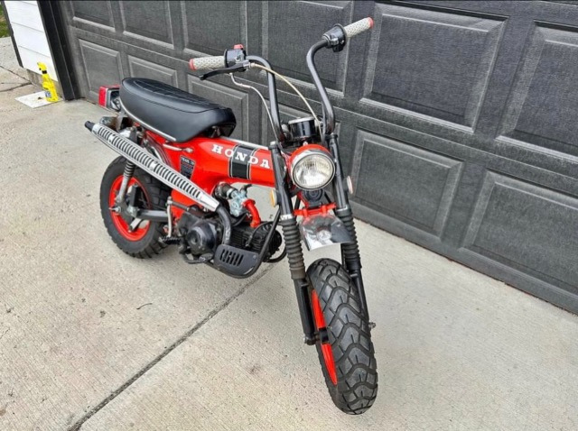 #308 - 1974 Honda CT70 Motorcycle | MAG Auctions
