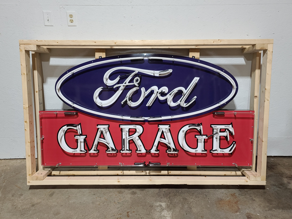 #M208 - Ford Garage Neon Sign | MAG Auctions