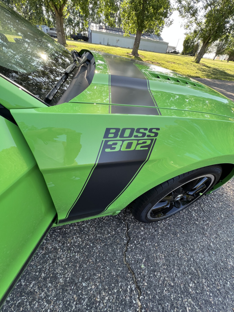 #638 - 2013 Mustang Boss 302 Sticker Car | MAG Auctions