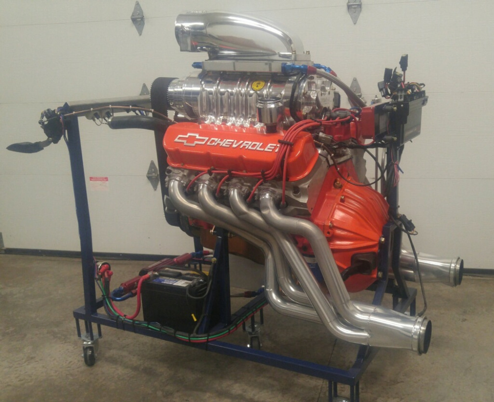 #439A - 2005-06 Crate GM 572ci Big Block Custom Built Blown / Injected ...