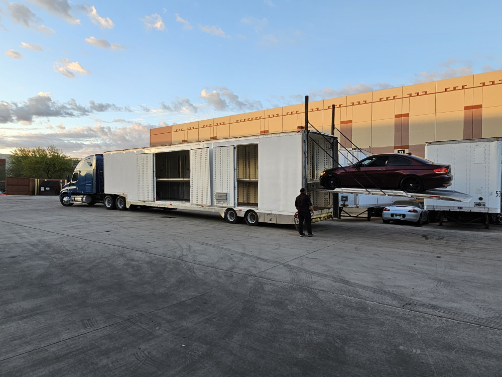 #S130A - 53 ft 6-car double decker transport trailer | MAG Auctions