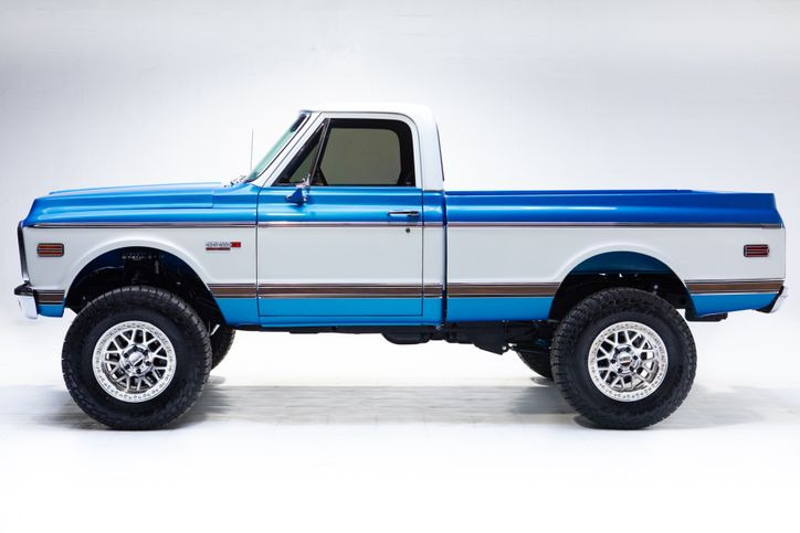 #205 - 1972 Chevrolet K10 Cheyenne Super-blue | MAG Auctions
