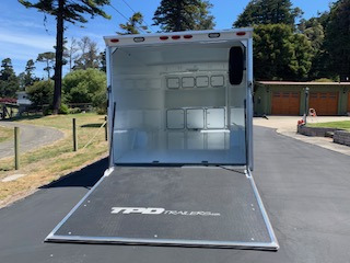 #520 - 2008 Custom TPD 22 ft. enclosed pull trailer | MAG Auctions