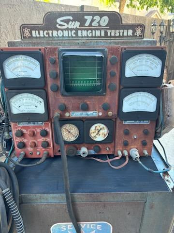 #M081 - Vintage Sun 720 Electronic Engine Tester | MAG Auctions