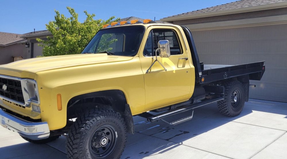 #447 - 1978 Chevrolet 4x4 Flatbed Truck | MAG Auctions