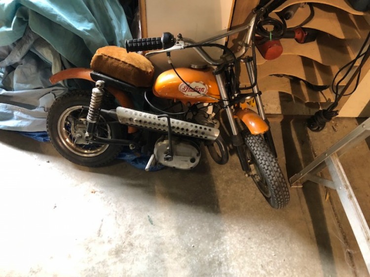 #103 - Indian Mini 50cc motorcycle | MAG Auctions