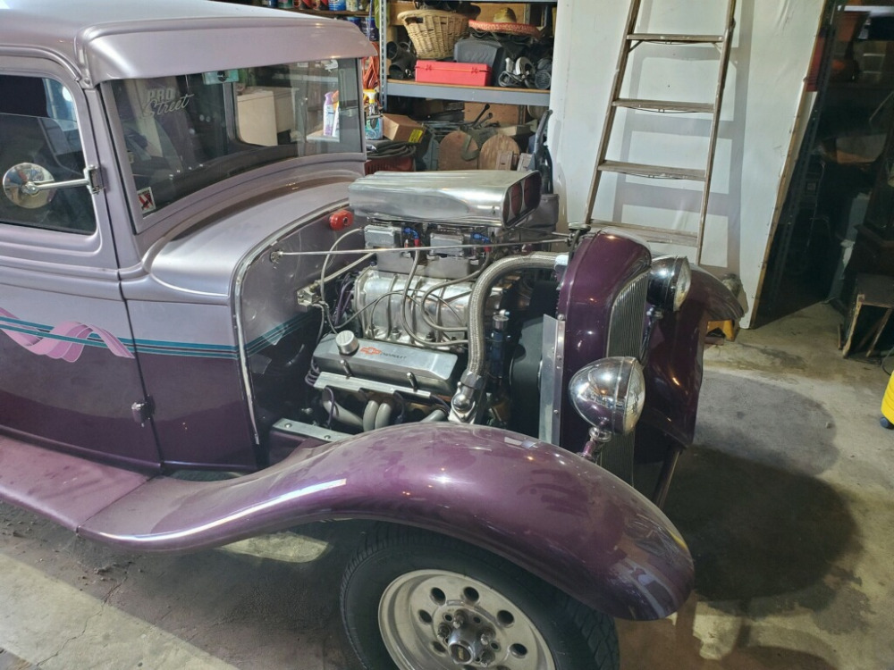 #121 - 1932 Ford Model A pickup Pro Street Blower Motor | MAG Auctions