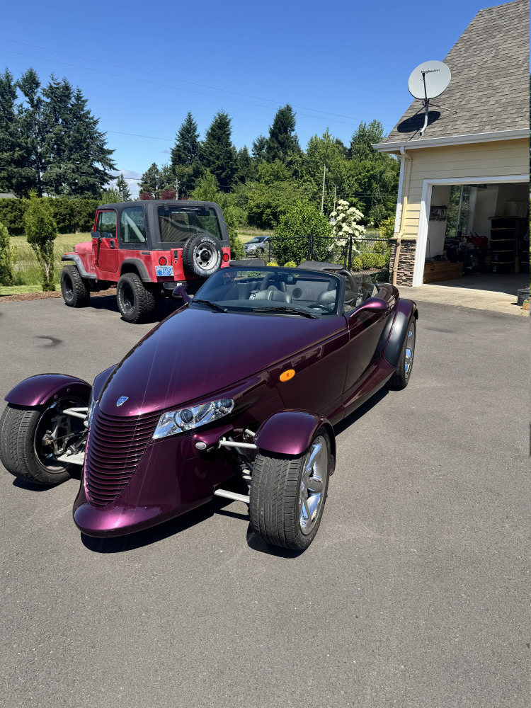 #439R - 1999 Plymouth Prowler Convertible | MAG Auctions