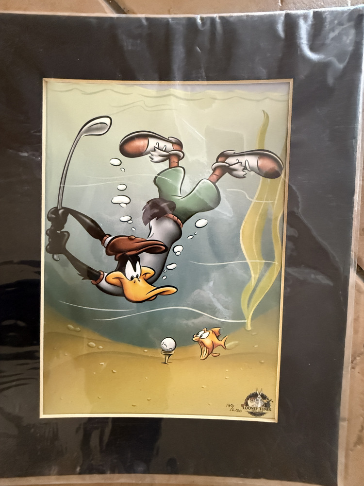 #M164 - Disney License Plate & Looney Tunes Prints | MAG Auctions
