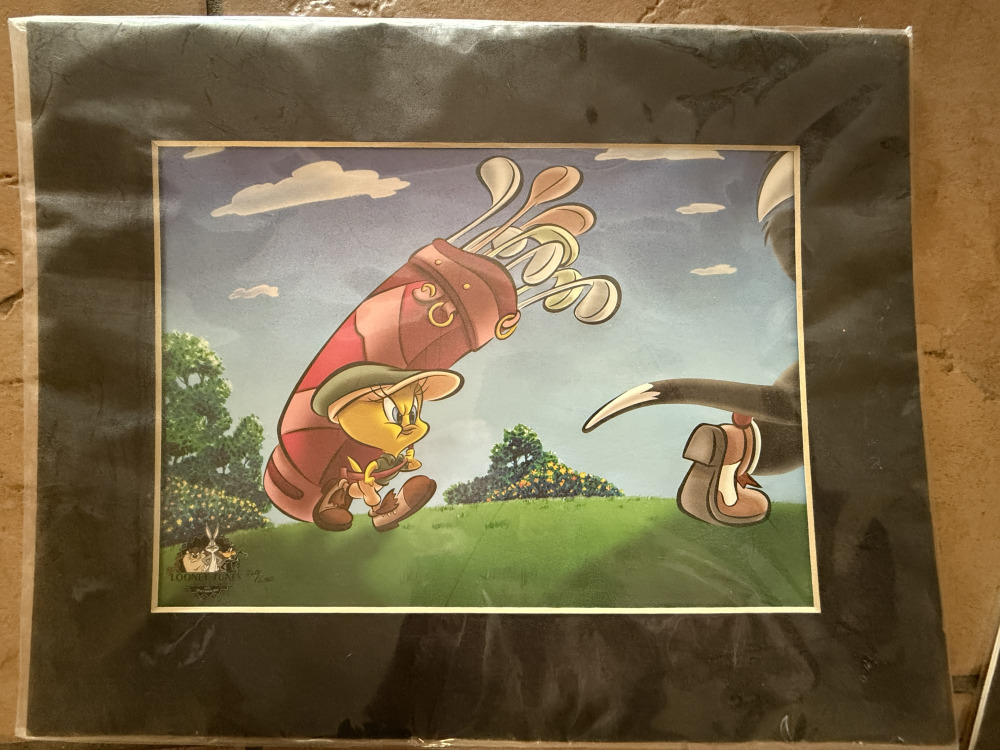 #M164 - Disney License Plate & Looney Tunes Prints | MAG Auctions