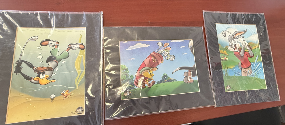 #M164 - Disney License Plate & Looney Tunes Prints | MAG Auctions