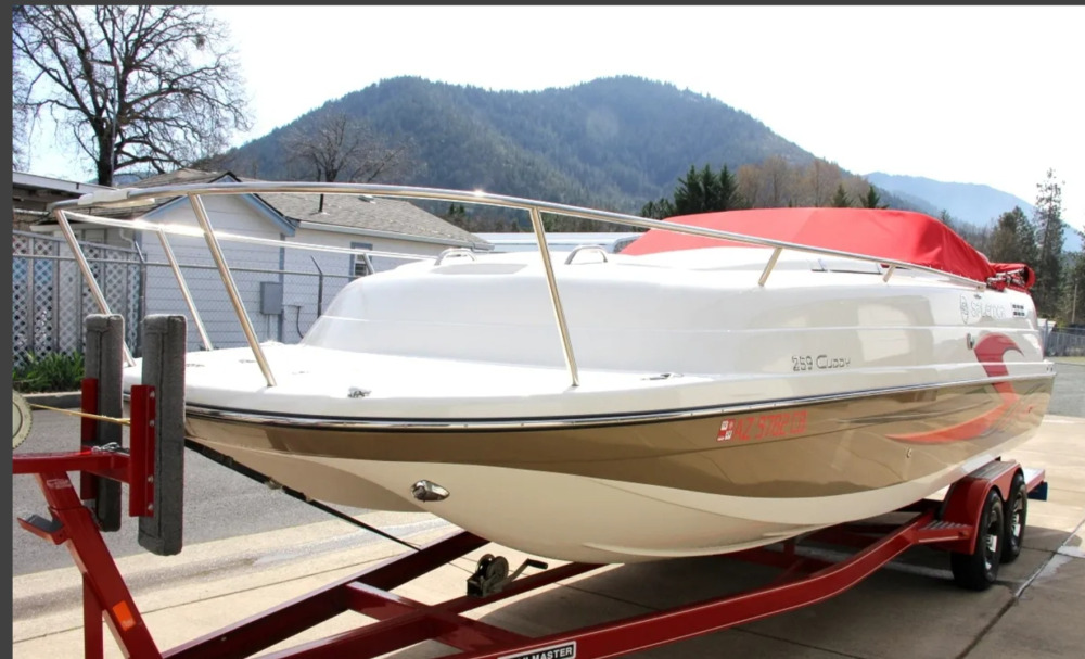 #168 - 2021 Splendor 259 Cuddy Cabin Boat w/ trailer | MAG Auctions