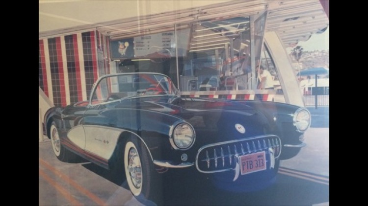 #Z60 - Harold Cleworth Limited Edition Lithograph 1957 Corvette | MAG ...